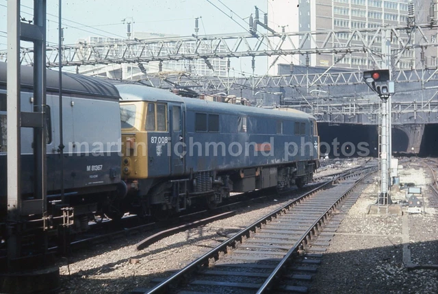 BIRMINGHAM NEW STREET Class 87 87008 2.6.78 35mm Slide RN317 £2.99 ...