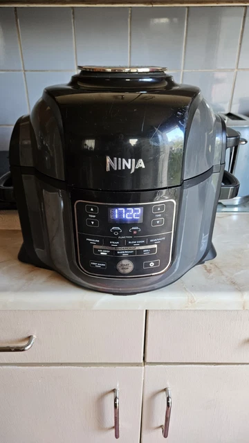 NINJA FOODI OP300UK 7-in-1 Multi-Cooker 6L Air Fryer with Pressure Lid ...