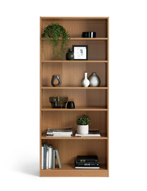 MAINE DEEP BOOKCASE - Oak Effect £67.99 - PicClick UK