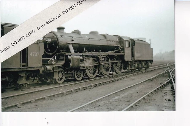 B.R. - EX Lms Class 5 4-6-0 No. 44760 @ Chester - Vintage Image ...