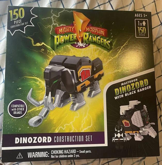 ENSEMBLE DE CONSTRUCTION Mighty Morphin Power Rangers Mastodon Dinozord ...