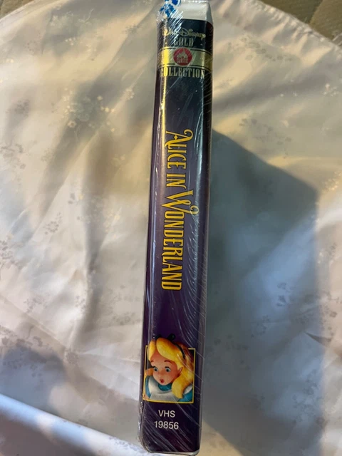 WALT DISNEY'S ALICE IN WONDERLAND Gold Collection VHS New and Sealed ...
