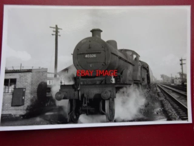 PHOTO LMS Class 2P Loco No 40326 At Derby 10/9/54 £2.00 - PicClick UK