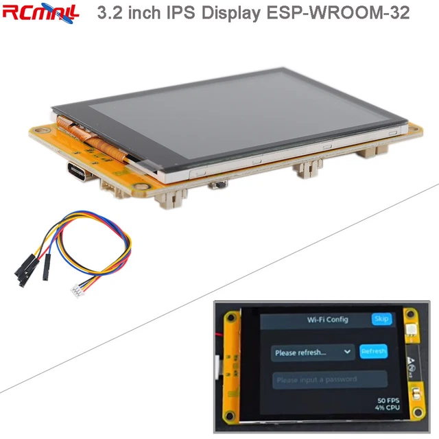 3.2& INCH ESP32 Display Screen ESP-WROOM-32 IPS TFT LCD Module 240x320 ST7789 £20.89 - PicClick UK