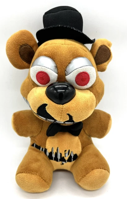2016 FIVE NIGHTS At Freddy's Nightmare Freddy Fazbear 8” Plush Funko ...