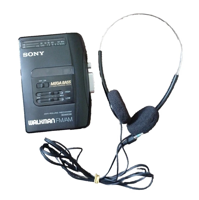 WORKING VINTAGE SONY Walkman WM-FX19 Cassette Player FM/AM Radio And ...