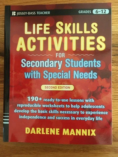 LIFE SKILLS ACTIVITIES For Secondary Students With Special Needs By life-skills-activities-for-secondary-students-with-special-needs-by