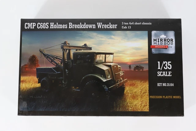 MIRROR MODELS 35164 1:35 CMP C60S Holmes Breakdown Wrecker – Unstarted ...