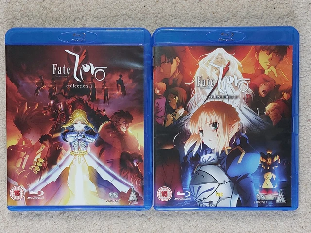 FATE ZERO PART 1 & 2 Blu Ray Collection Complete UK Edition Anime OOP ...