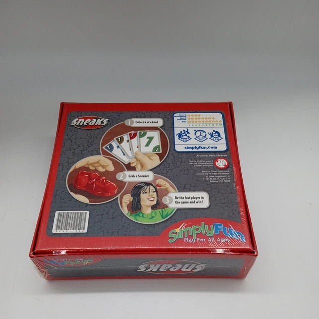 SNEAKS BECOME THE Sole Survivor Card Game By Simply Fun - Factory ...