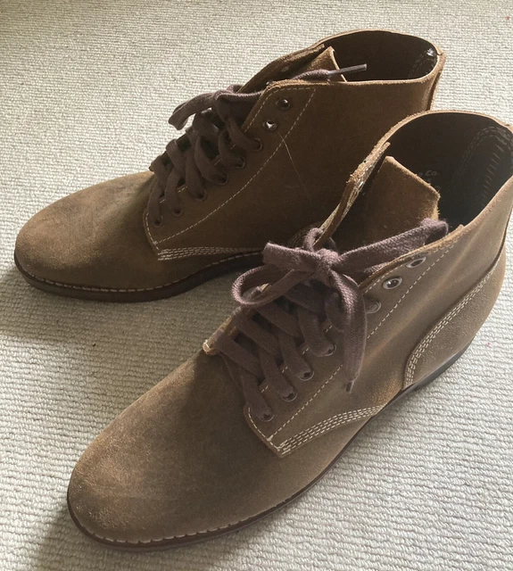 WW2 USMC MARINE Boondocker Boots The Pacific SM Wholesale USA Size 10 £ ...