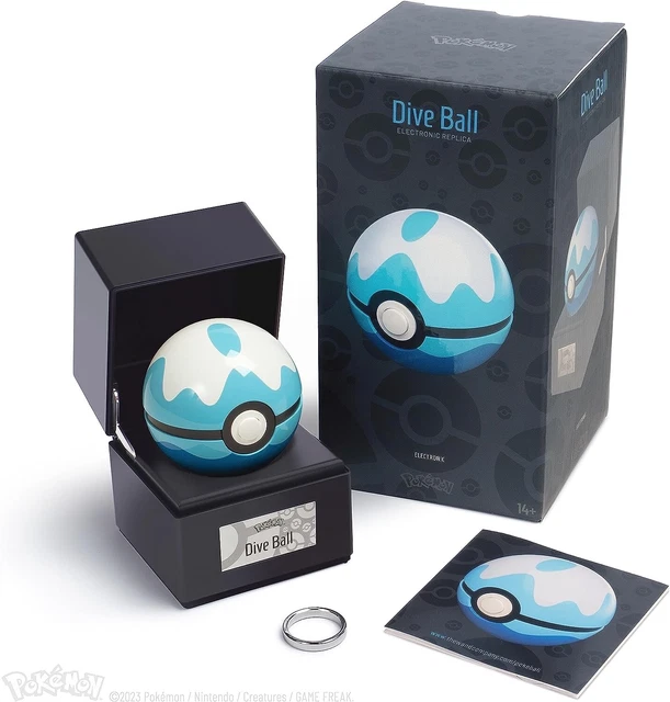 POKEMON DIVE Ball Replica Autentica #Pokeball The Wand Company EUR 109 ...