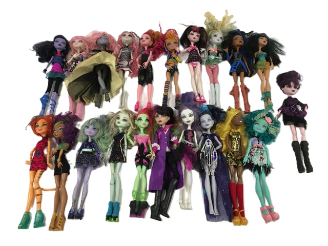 VINTAGE MONSTER HIGH Dolls Mega Bundle X21 Collectible Play Dolls ...