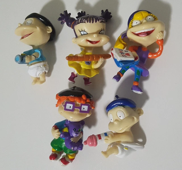 5 RUGRATS NICKELODEON Figures Figurines! Chucky About 6Cm Tall Kids Toy ...