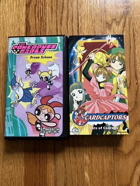 THE POWERPUFF GIRLS VHS Tape Lot Bubblevicious & Dream Scheme Cartoon ...