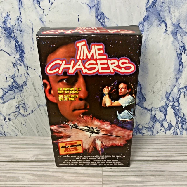 TIME CHASERS. VHS. Cult Classic Sci-Fi Rare Screener Promotional Copy £ ...