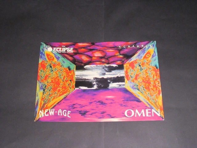 ECLIPSE MAR 92 Oldskool Rave Flyer Fantazia Amnesia House New Age Edge ...