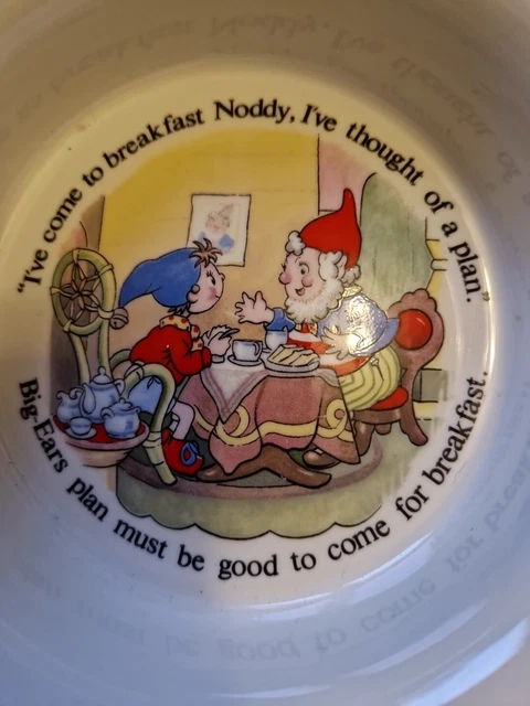 ROYAL STAFFORD NODDY Porridge/Breakfast Bowl. Perfect Condition Vintage ...