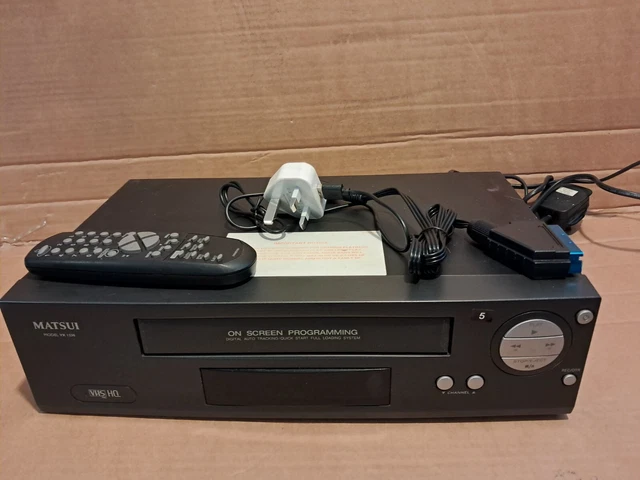 MATSUI VX1230 HDMI SMART TV VCR VHS Video Cassette Recorder player £84. ...