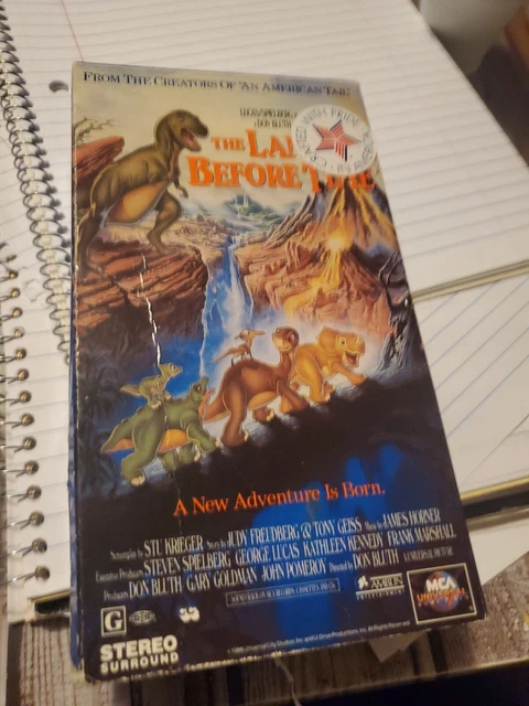 THE LAND BEFORE Time (VHS,) £4.69 - PicClick UK
