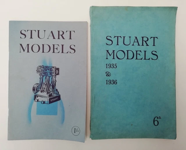 STUART MODELS CATALOGUES x 2 - 1935 & 1936 + 1956 £17.99 - PicClick UK