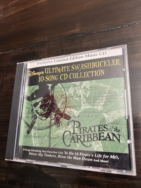 COLLECTION DE CD Disney's Ultimate Swashbuckler 10 chansons LE Pirates ...