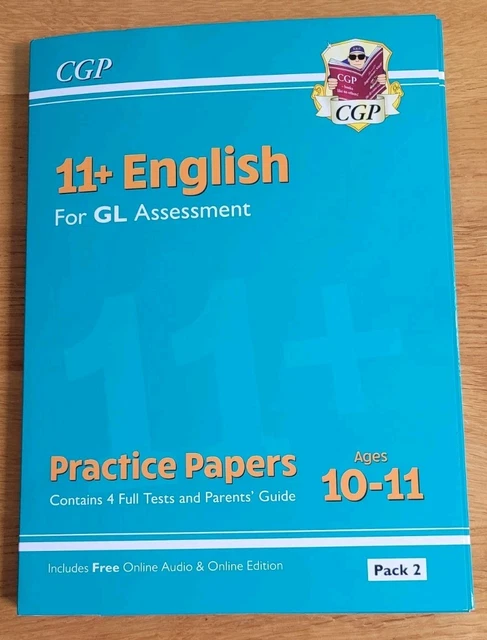 11+ PLUS GL English Practice Papers with Answers Ages 10-11 Pack 2 CGP ...