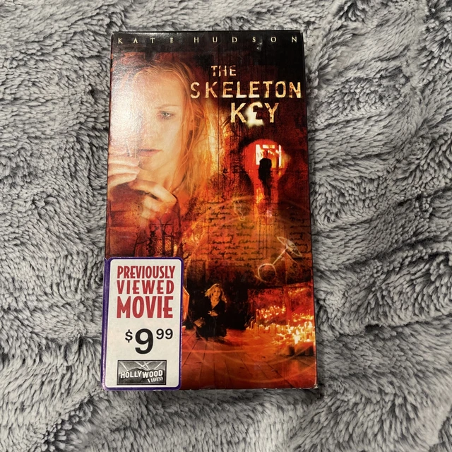 THE SKELETON KEY VHS 2005 Horror Thriller Rare HTF OOP Kate Hudson Gena ...