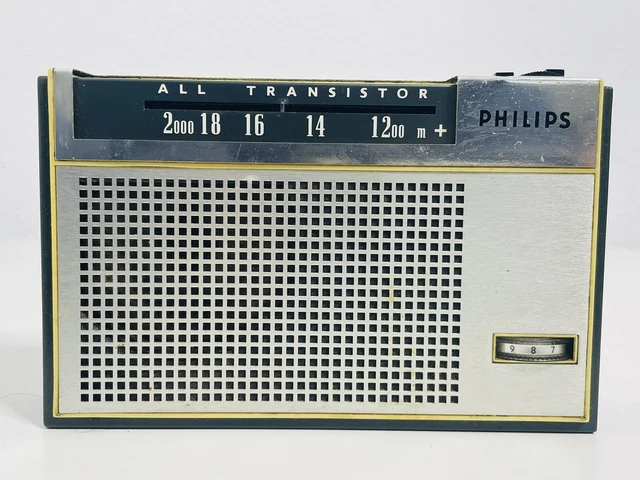 PHILIPS ALL TRANSISTOR Vintage Radio 1960s EUR 30,00 - PicClick FR
