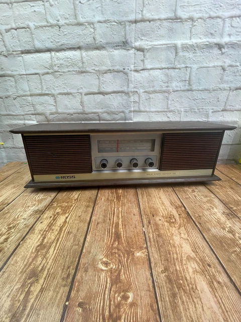 VINTAGE ROSS SOLID State Am/Fm radio 9 transistor Model no. 5060 £34.57 - PicClick UK