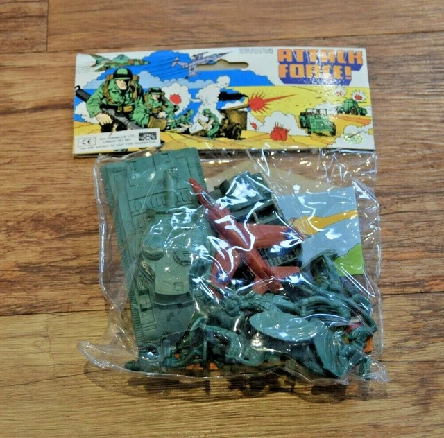 VINTAGE 1970S ATTACK Force Toy Plastic Soldiers War Set NEW SEALED ...