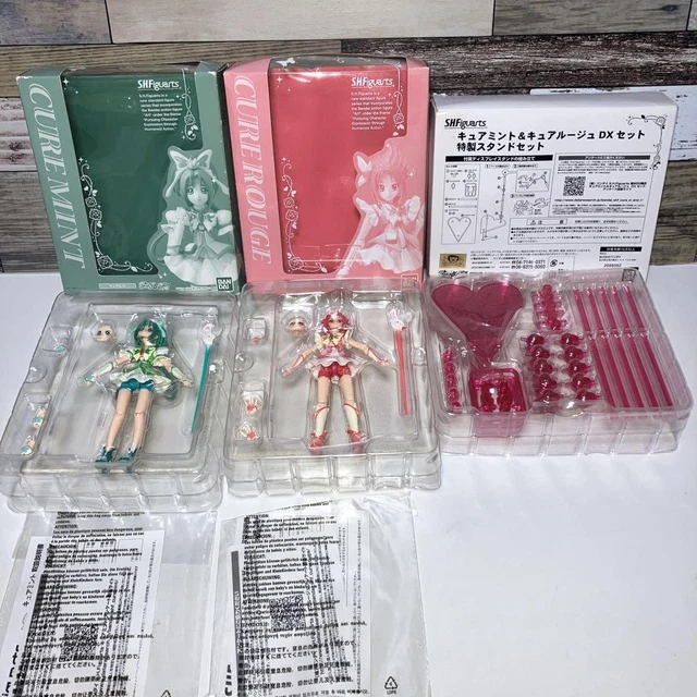 PRECURE PRETTY CURE 5 Go Go Figuarts Figure Lot of 2 Cure Rouge Mint ...