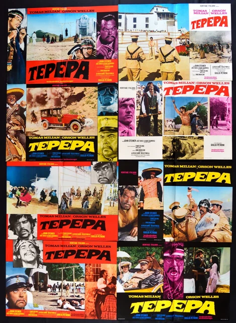 TEPEPA FOTOBUSTA TOMAS Milian Orson Welles Steiner Casamonica Morricone ...