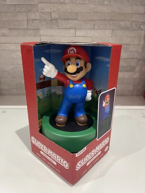 PUSH DOWN SUPER Mario Bros Warp Tunnel Pointing LED Desk Table LED Lamp ...