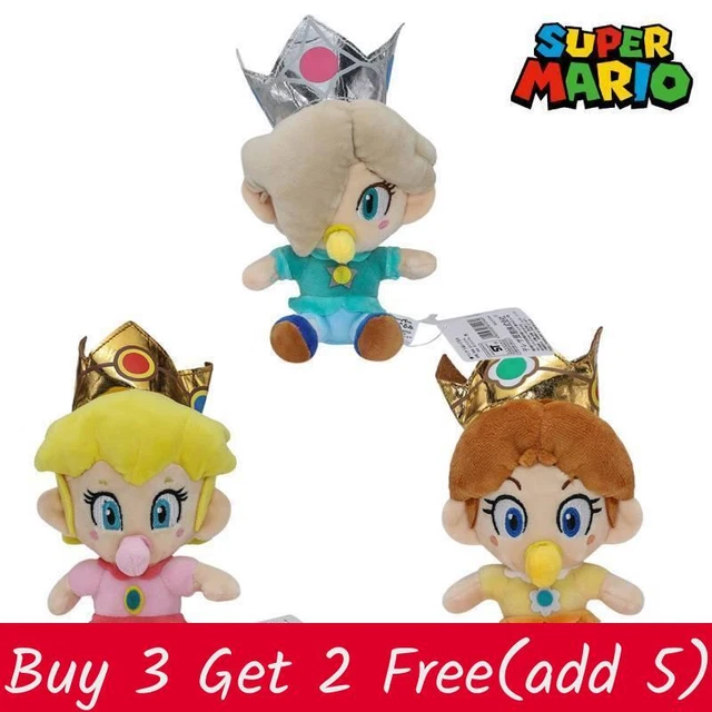 6-INCH MARIO PRINCESS Baby Plush Doll Cartoon Character Inspired ...