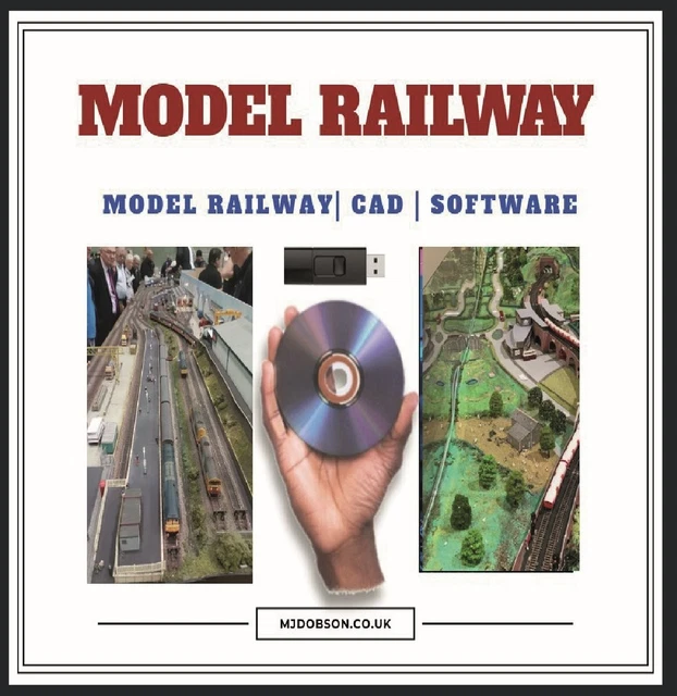 TRAIN CAD LAYOUTS Railway Design Build Model Plans CAD Hornby OO Gauge ...
