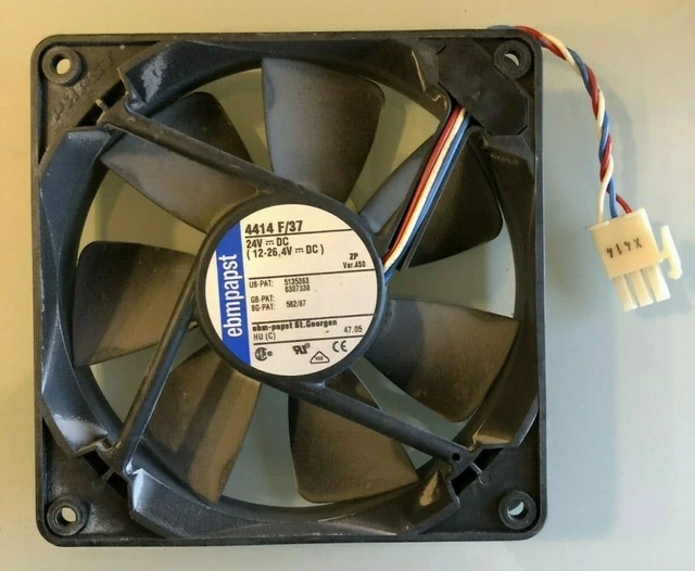 VENTILATEUR EBM PAPST 4414 F/37 24V DC 3,2W 119 x 1119 x 25 mm ...