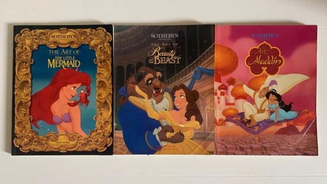 SOTHEBY’S DISNEY THE Little Mermaid, Beauty And The Beast, Aladdin EUR ...