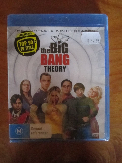 DVD BLU-RAY THE Big Bang Theory Complete Ninth Season New Sealed Great ...