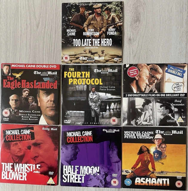 MICHAEL CAINE DVD Collection. The Daily Mail X8 Titles - See Photos ...