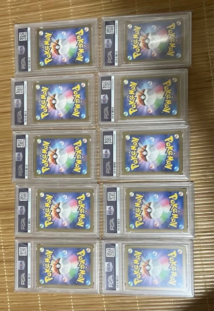 10 CONSECUTIVE NUMBERS Pikachu 2025 McDonald's PSA10 $2,320.58 ...