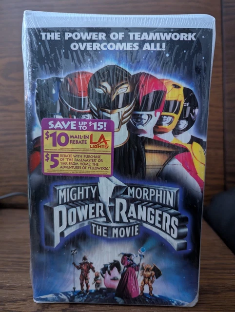 1995 MIGHTY MORPHIN Power Rangers The Movie VHS neuf scellé avec ...