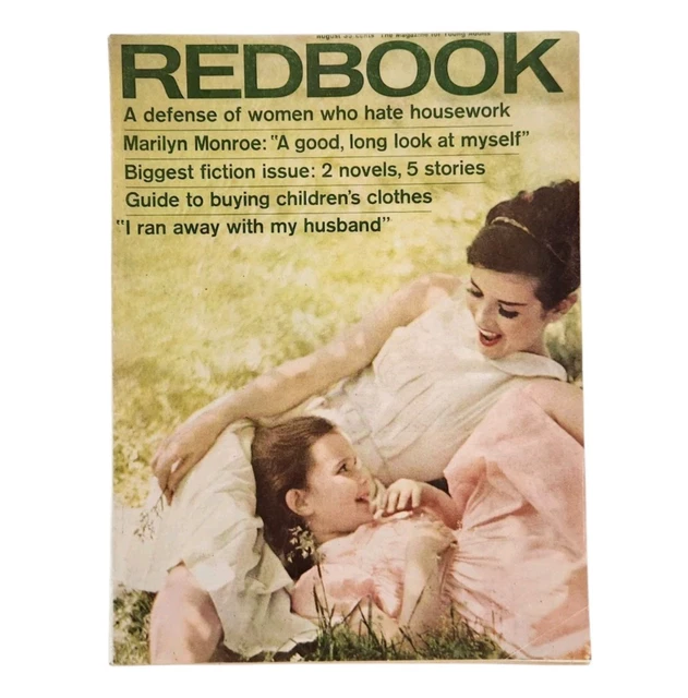 REDBOOK VINTAGE AUGUST 1962 Marilyn Monroe A Good Long Look at Myself ...