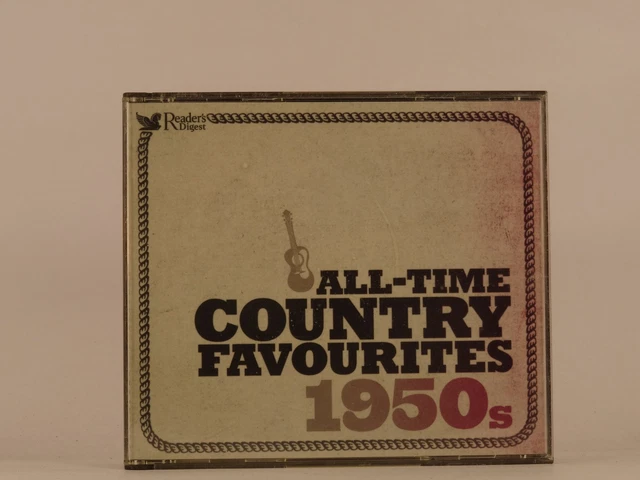 VARIOUS ARTISTS ALL TIME COUNTRY FAVOURITES 1950S (3 x CD) (Z61) 20 ...