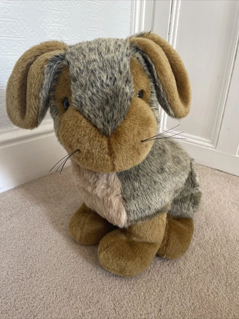 VINTAGE RICHARD LANG & SONS LTD PLUSH RABBIT 14”. Doorstop Soft Toy £25 ...