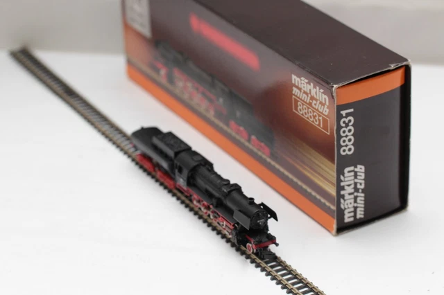 NEUWERTIGE MÄRKLIN MINI club/ Spur Z 88831 Dampflok BR 52 mit ...