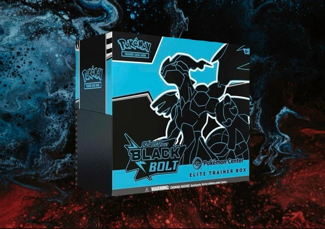 POKÉMON TCG: BLACK Bolt Pokémon Center Elite Trainer Box $342.90 ...