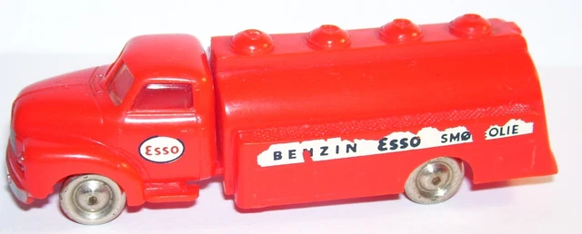 AUS LEGO HO 1/87 Lastwagen Lkw Rot Bedford Tankwagen Esso 1955 #650 ...