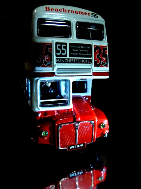 CORGI 35009 AEC Routemaster Double Decker Bus Blackpool transportation ...