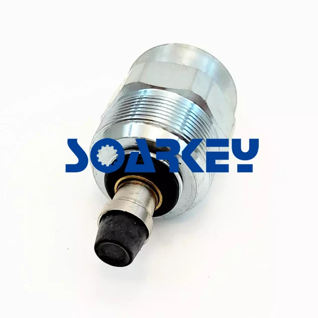 12V FUEL SOLENOID Cut-off Valve Fuel Stop Switch BOSCH Injection Pump ...